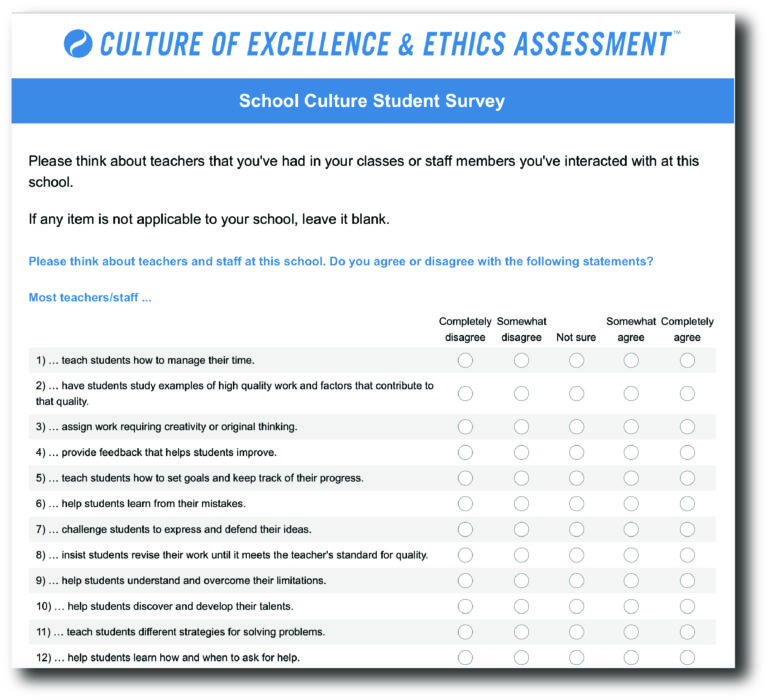 Assessments - PK-12 Education - The Robert D. and Billie Ray Center